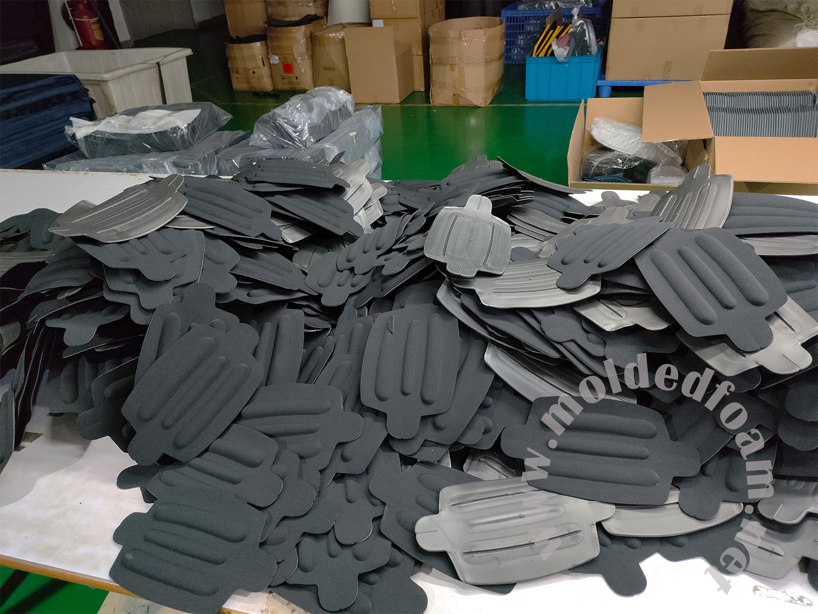 eva foam molding factory workshop